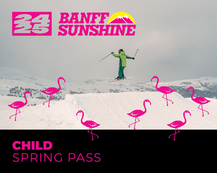 Spring Pass - Child | Sunshine Village - Webstore
